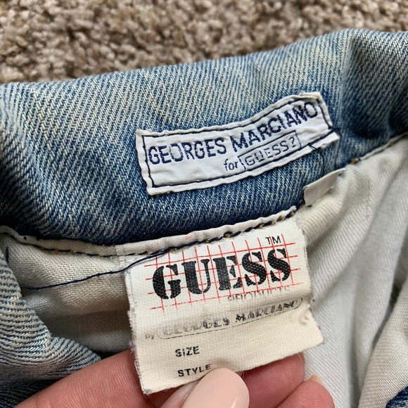 Guess | Jackets & Coats | Vintage Guess Georges Marciano 8s Stone Wash ...